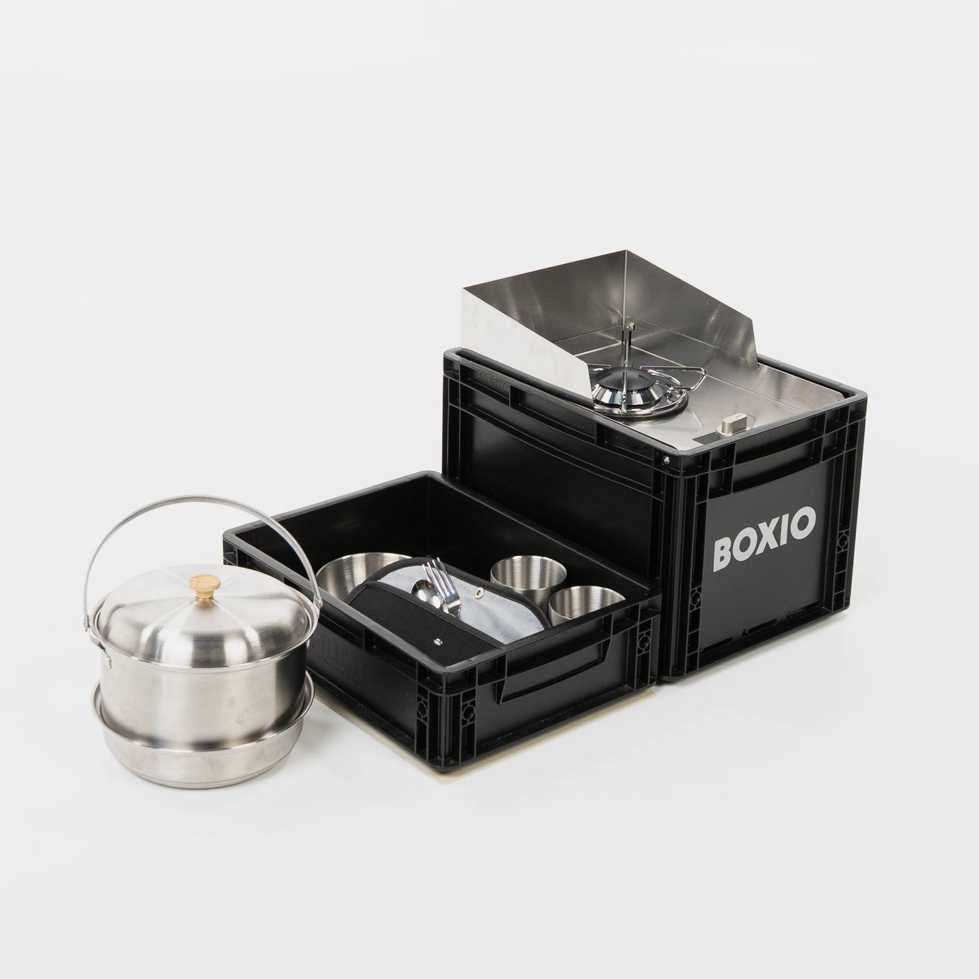 Camping-Kochset I BOXIO COOK Max
