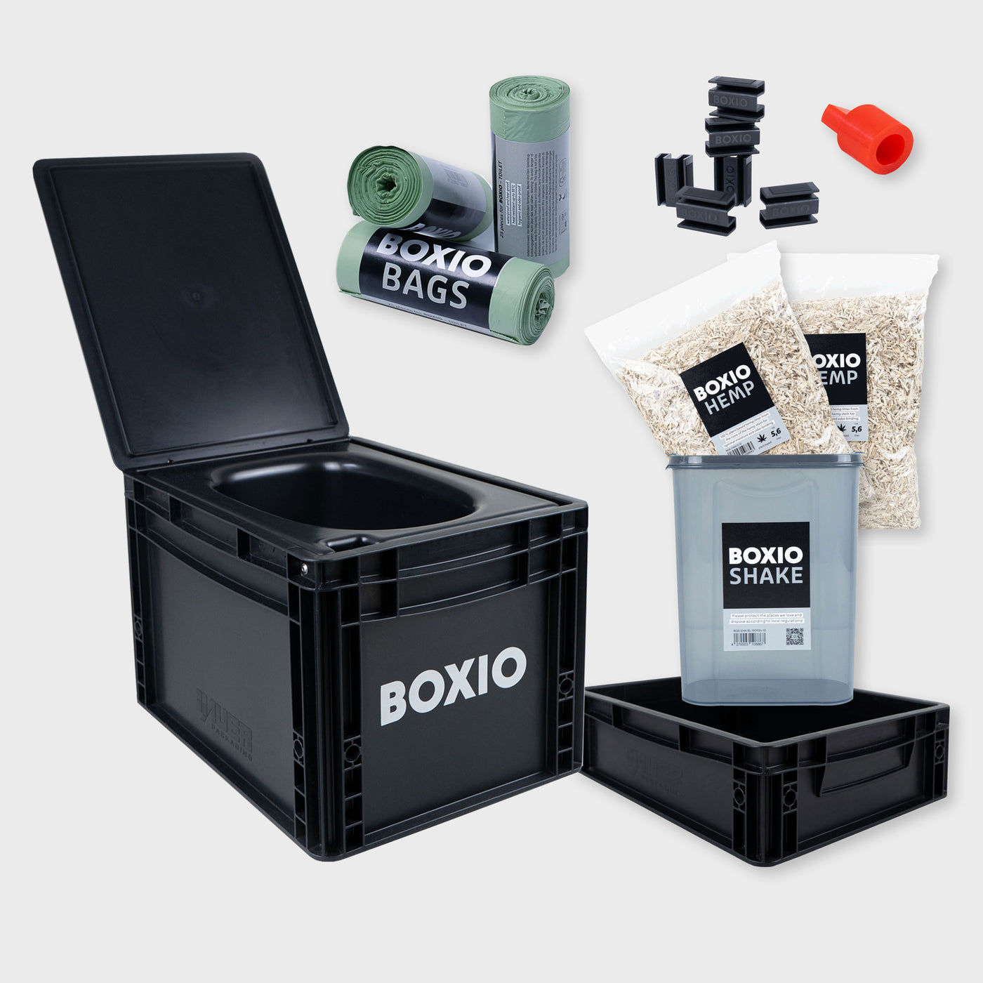 BOXIO - TOILET MAX+ | Trenntoilette Komplettset