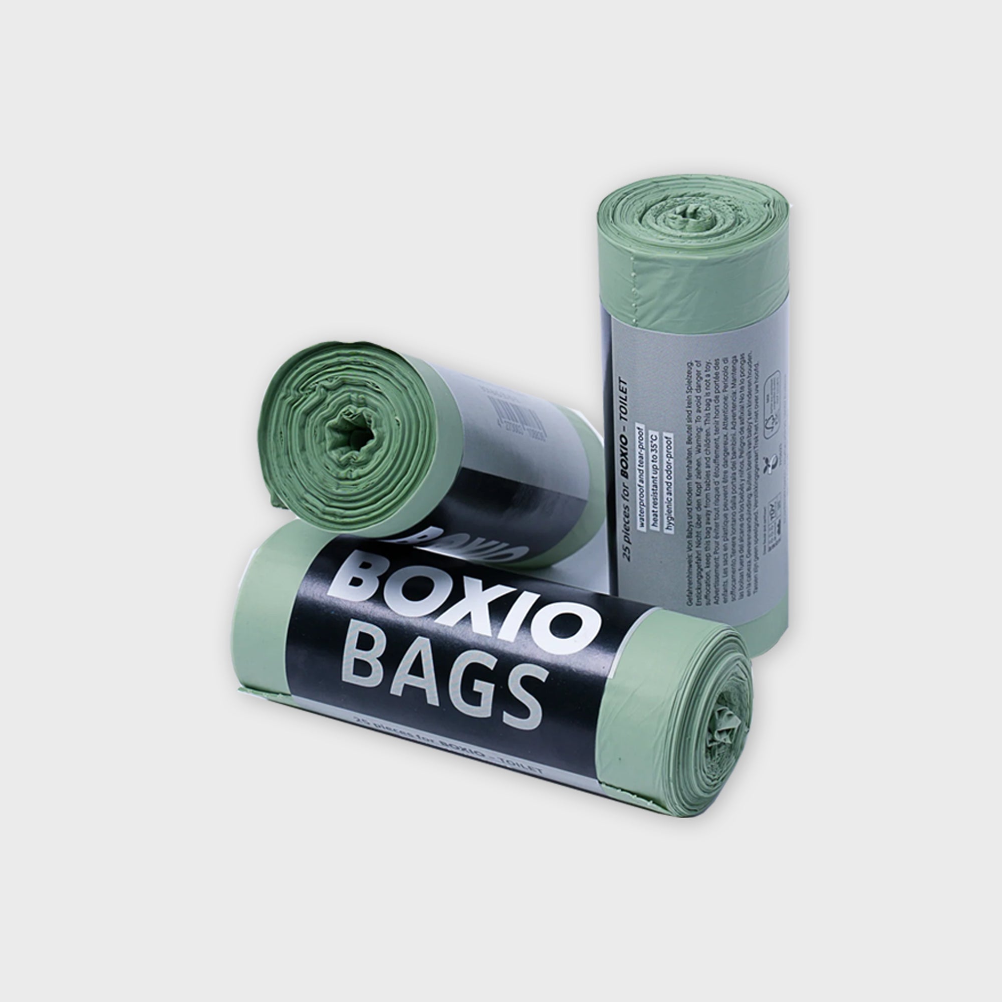 WASTE BAGS| BOXIO - BIO BAG BUNDLE: Compostable waste bags for urine ...