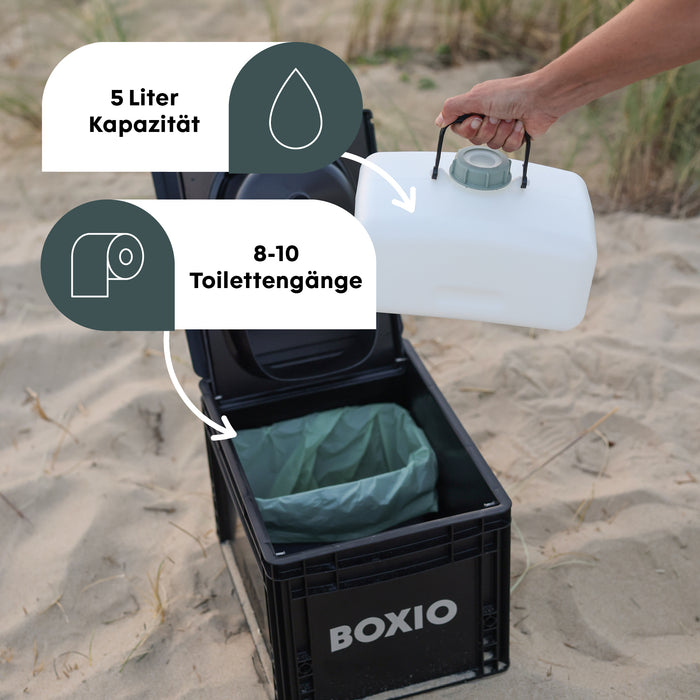 BOXIO - TOILET MAX+ | Trenntoilette Komplettset